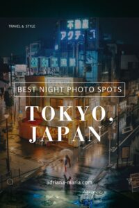 Tokyo Photo Spots | 10 Best Night Photography Spots